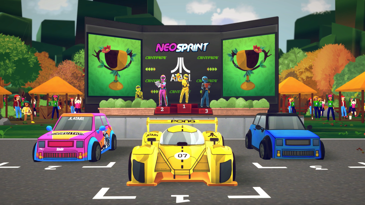 Atari's NEOSPRINT Is A Thrilling Revival Of Classic Racing — GameTyrant