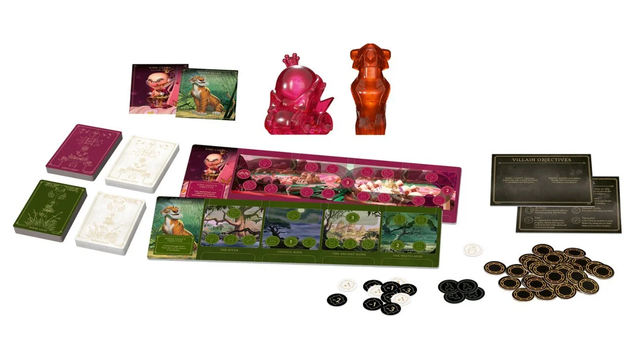 DISNEY VILLAINOUS: SUGAR AND SPITE - New Two-Player Expandalone Game ...