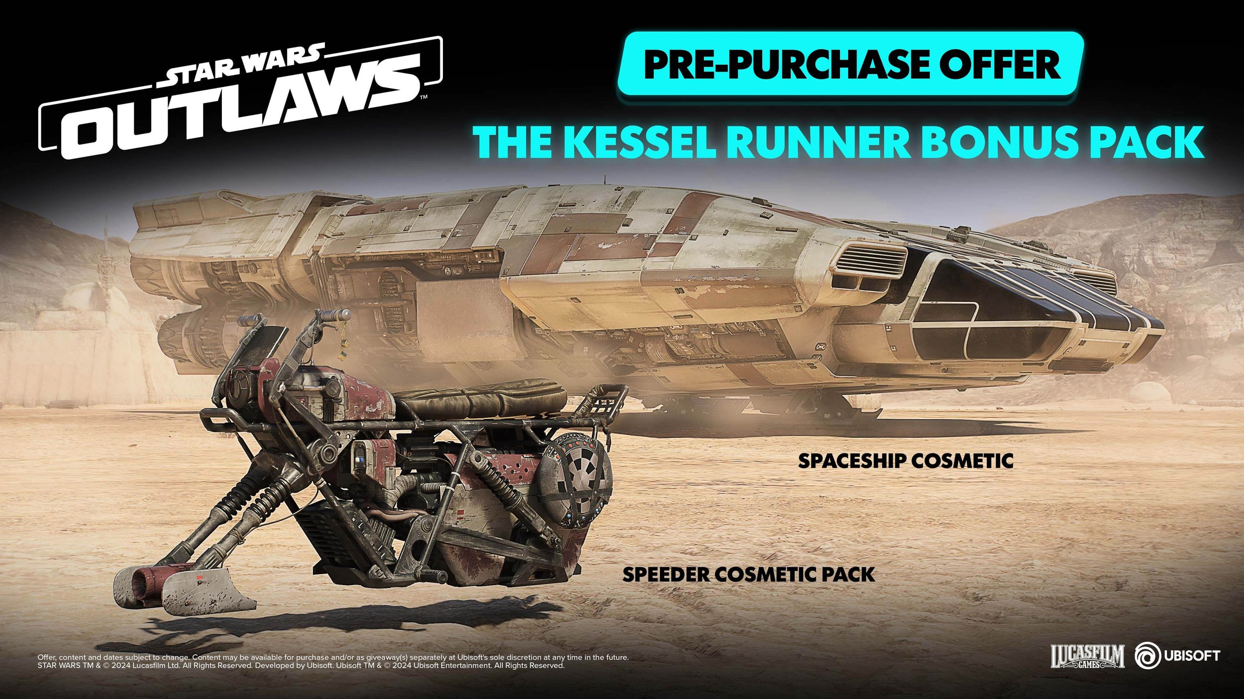 Star Wars: Outlaws Pre-Order Bonuses and Story Trailer Revealed ... Star Wars: Outlaws Pre-Order Bonuses and Story Trailer Revealed ...