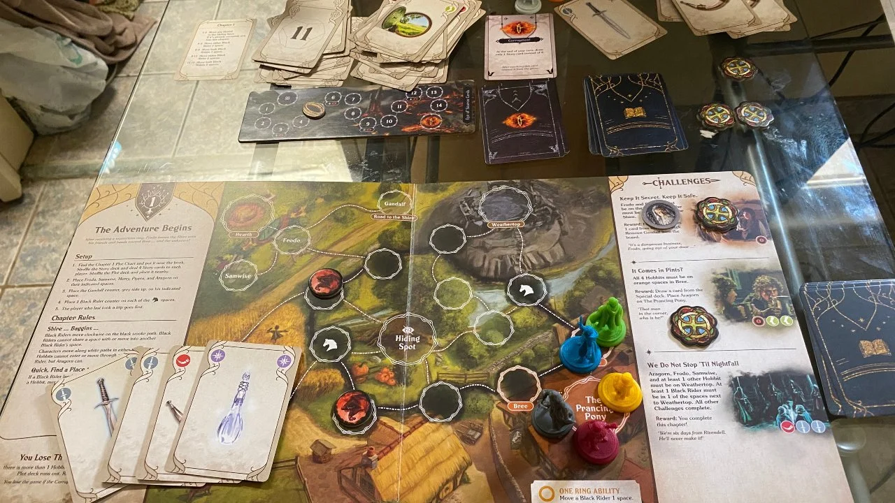 LORD OF THE RINGS ADVENTURE BOOK GAME Review: Middle Earth With Top ...