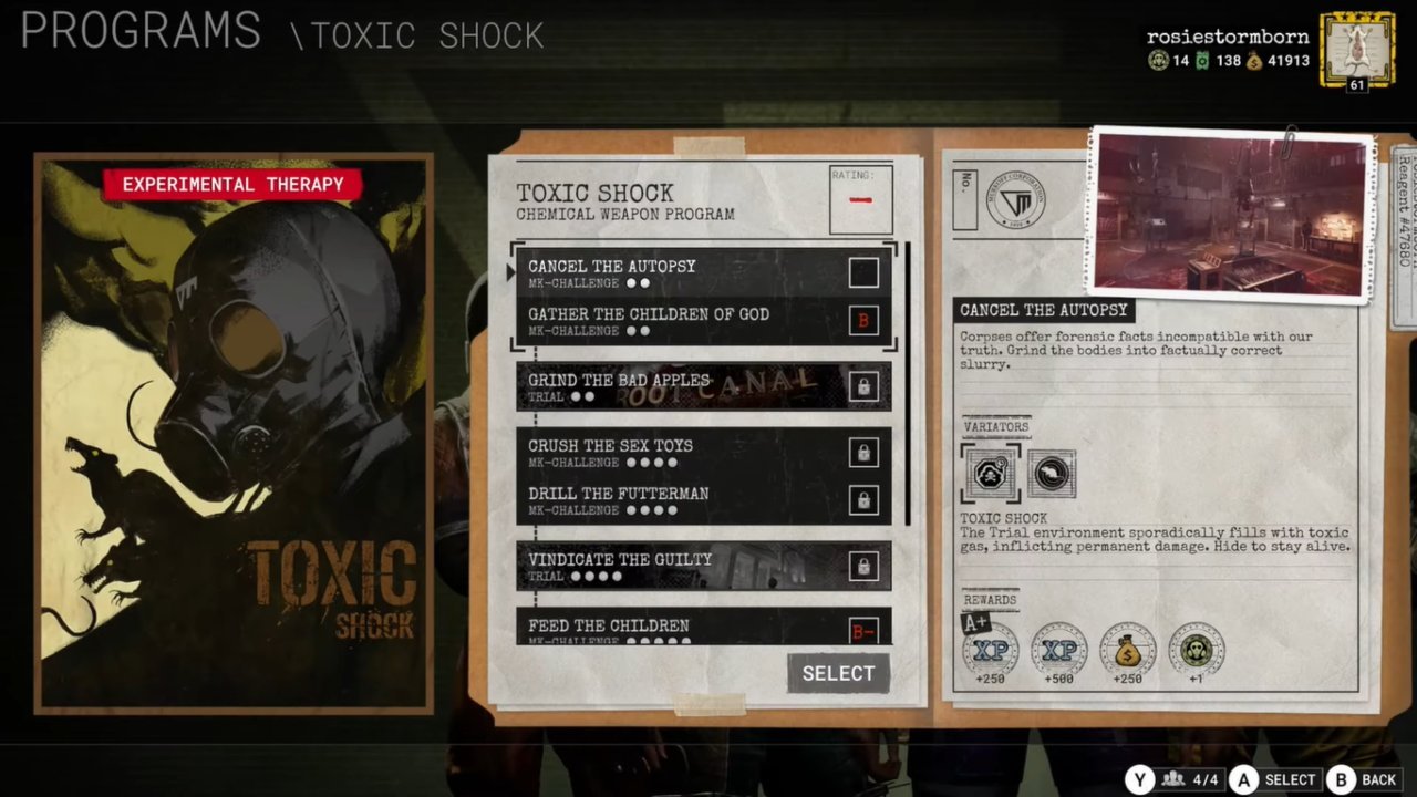 Go Into Toxic Shock In THE OUTLAST TRIALS Limited Time Event — GameTyrant