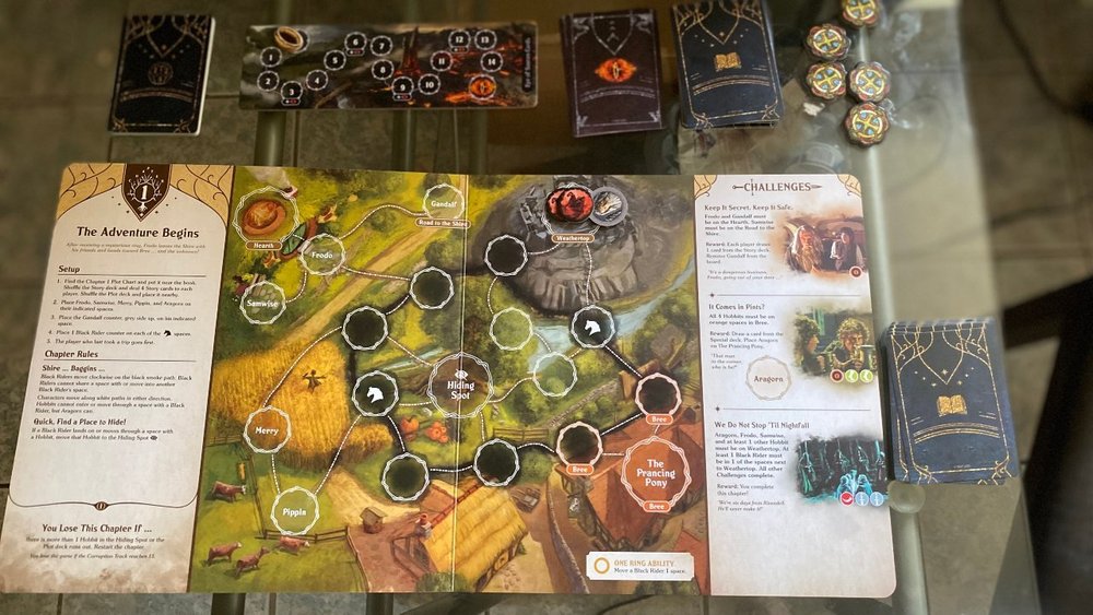 LORD OF THE RINGS ADVENTURE BOOK GAME Review: Middle Earth With Top ...