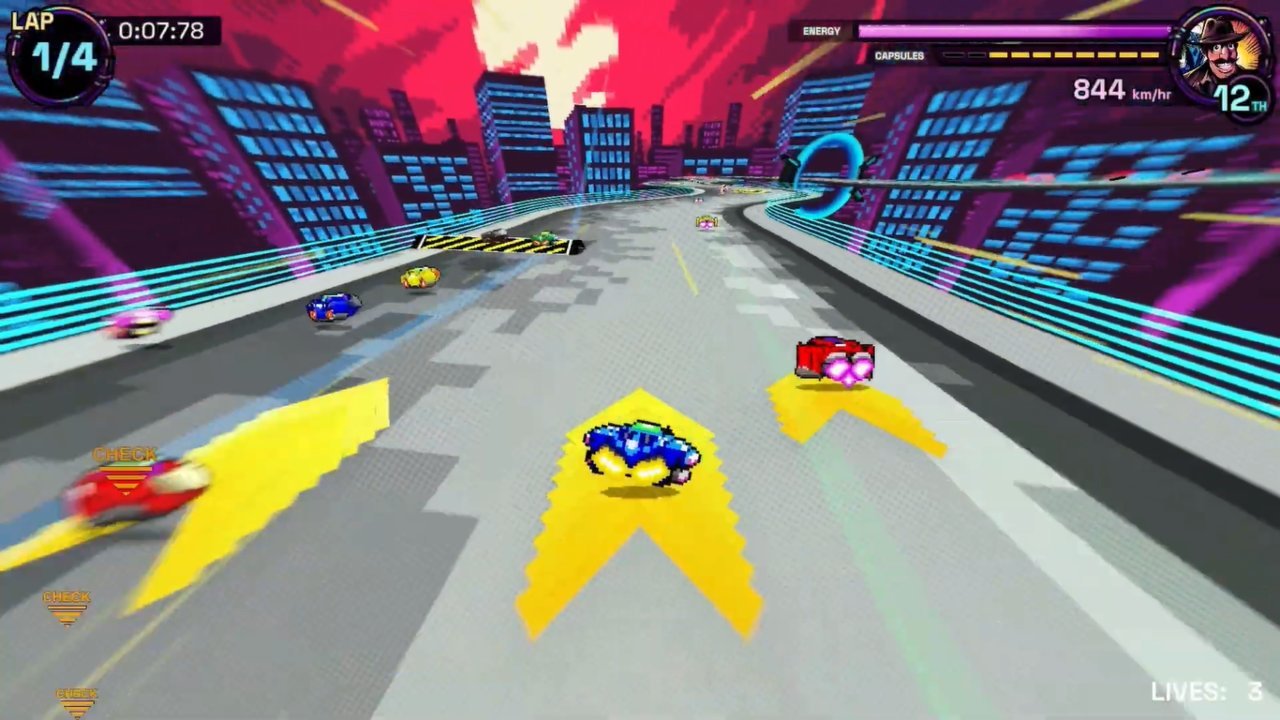 Cosmic Thrills Await in Retro-Inspired Racing Spectacle STAR RACER ...