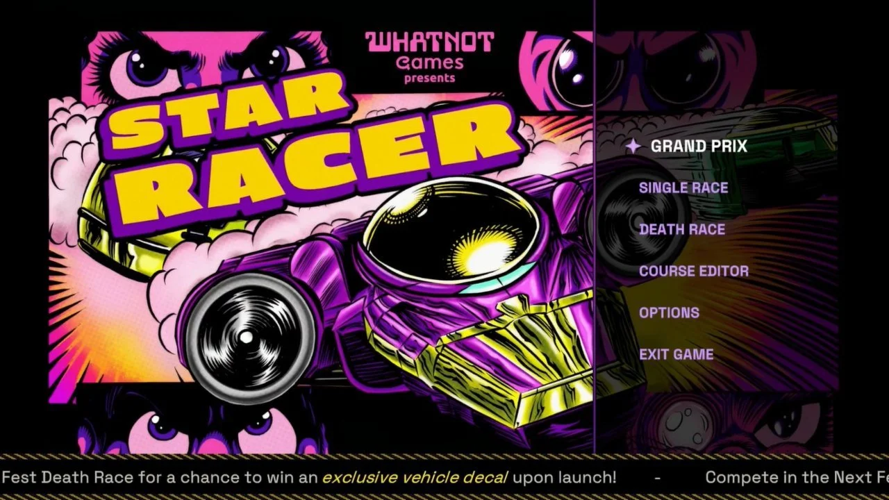 Cosmic Thrills Await in Retro-Inspired Racing Spectacle STAR RACER ...