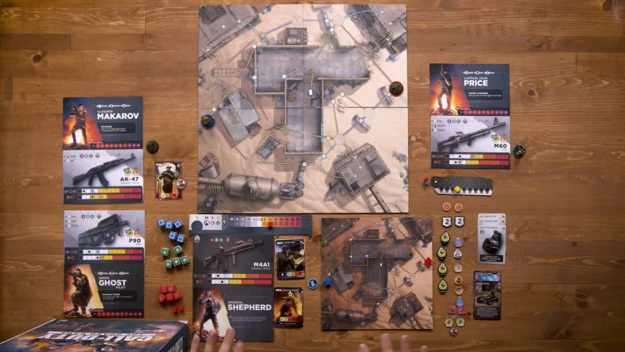 CALL OF DUTY: THE BOARD GAME Kickstarter Was Very Successful Gaining ...