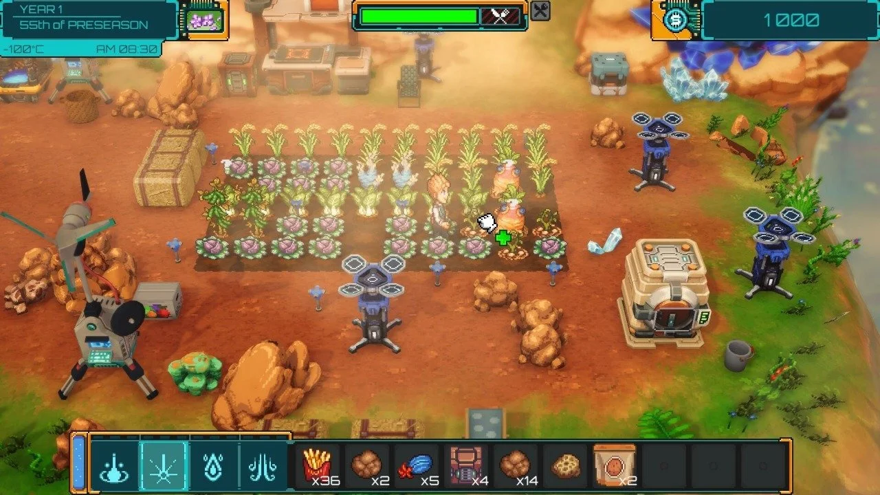 Space-Farming Sim ONE LONELY OUTPOST Lands On Steam Early Access ...