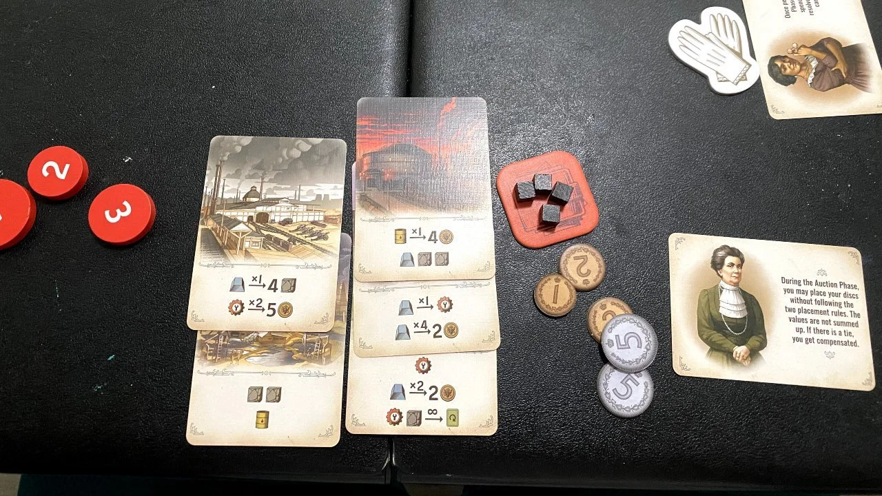 FURNACE Board Game Review: Bidding For Victory — GameTyrant