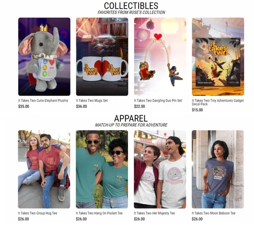 Check Out The New IT TAKES TWO Themed Merchandise! — GameTyrant