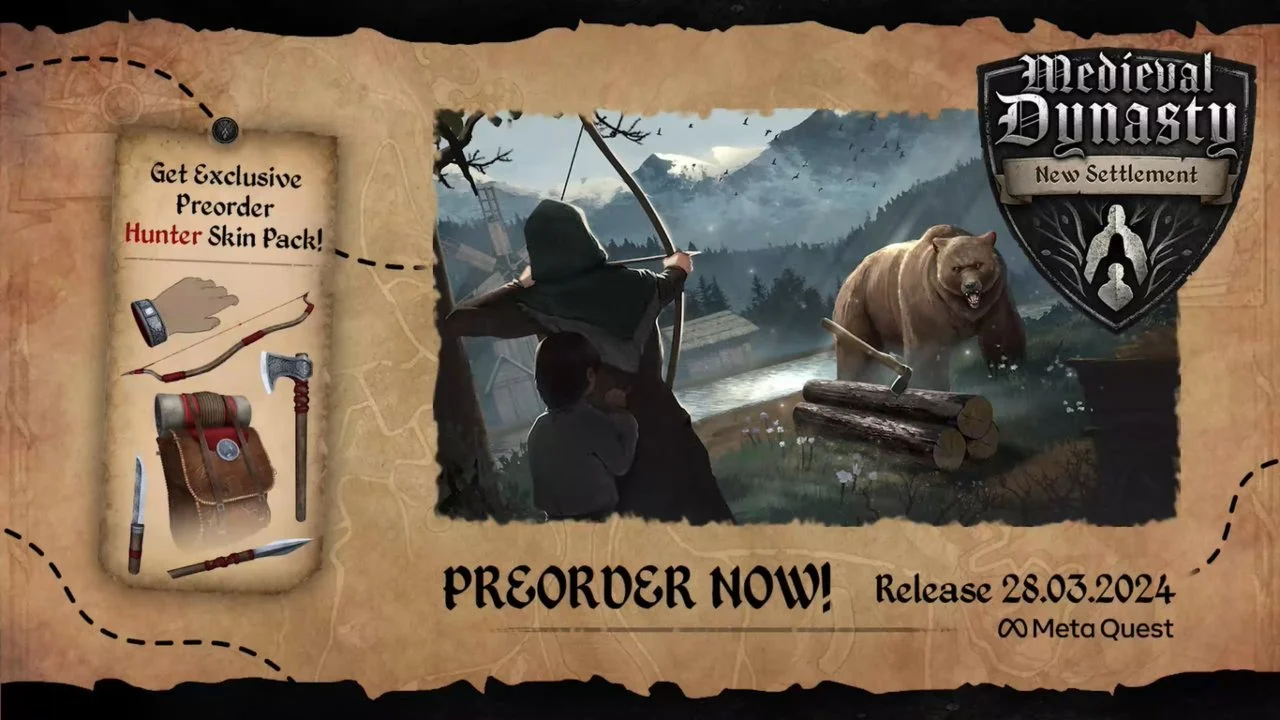 Journey Back in Time with MEDIEVAL DYNASTY NEW SETTLEMENT VR Game ...