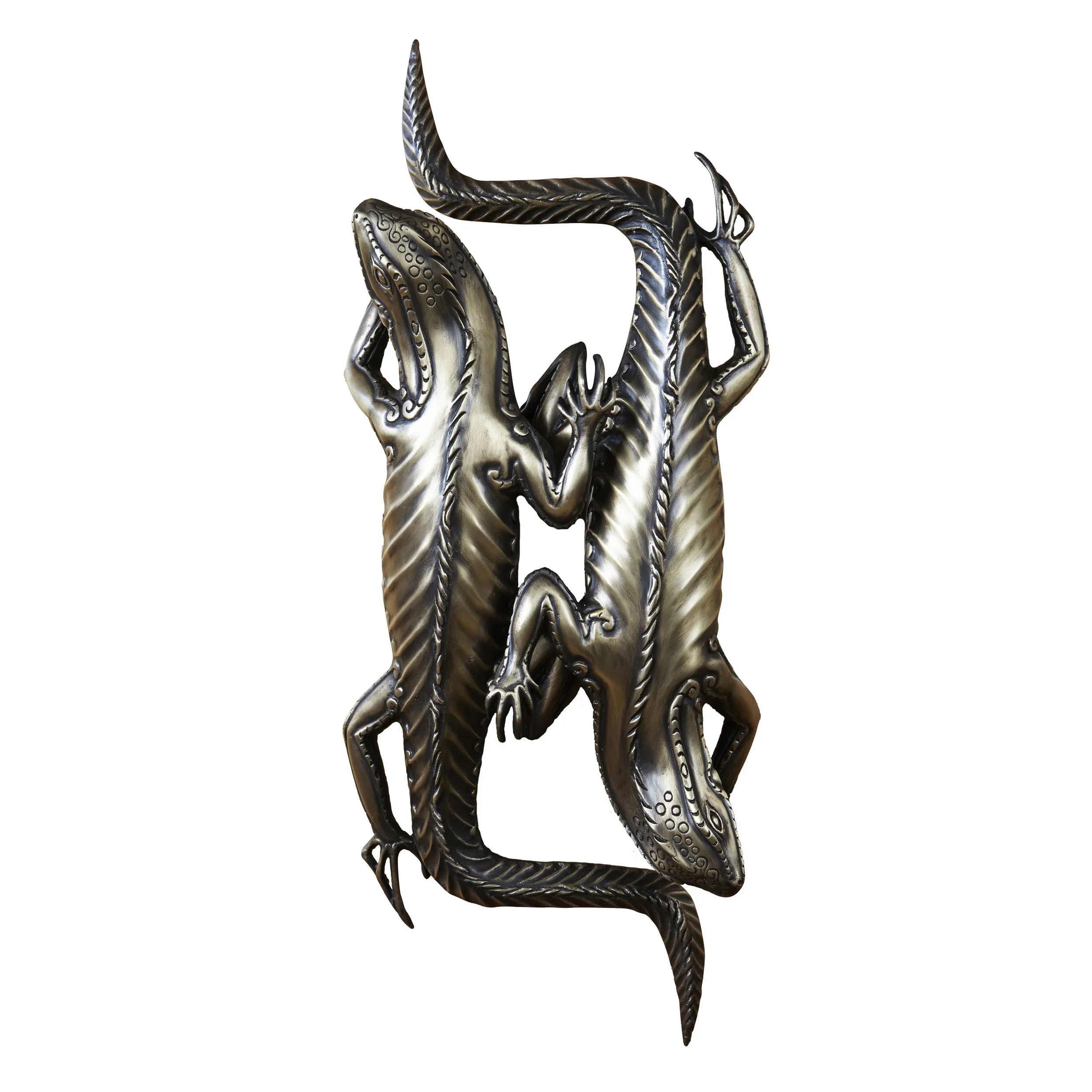 Unique Bronze Door Pulls – Lizard Entry Handle by Martin Pierce