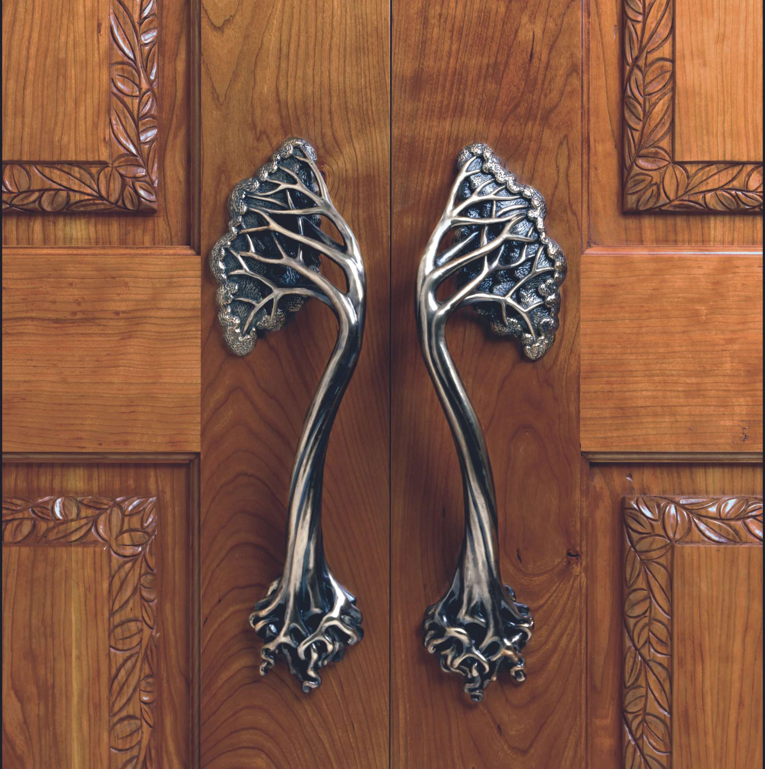Unique Sculptural Entry Door Handles | Martin Pierce
