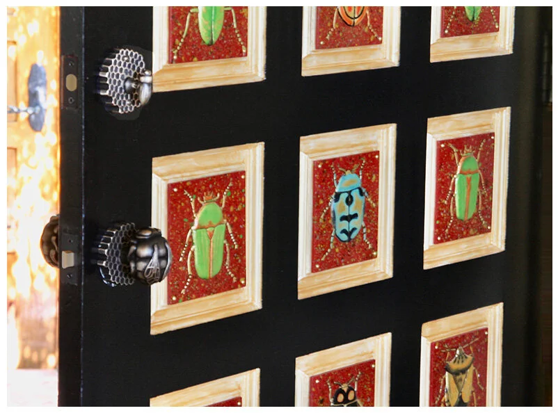 Inspiring Entry Door - Bee Door Knobs and Insect Art — Martin Pierce