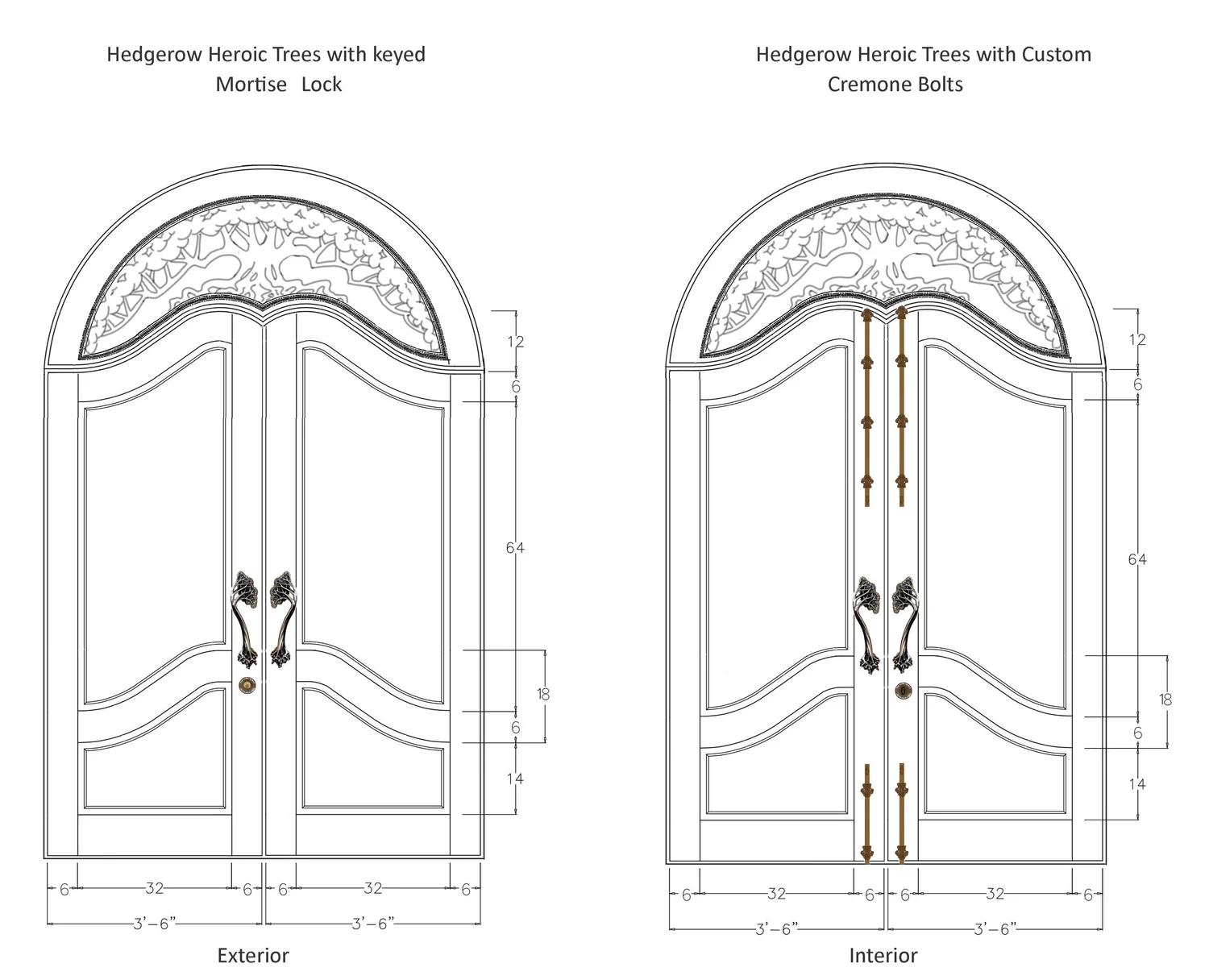Grand Entry Doors - Using Cremone Bolts to Secure Tall Doors — Martin ...