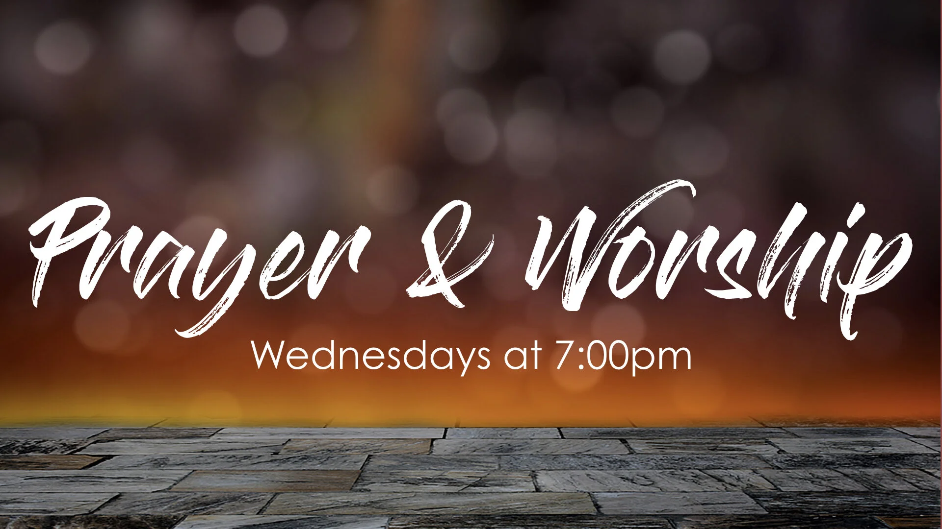 Wednesday Prayer & Worship — Gateway Christian Fellowship