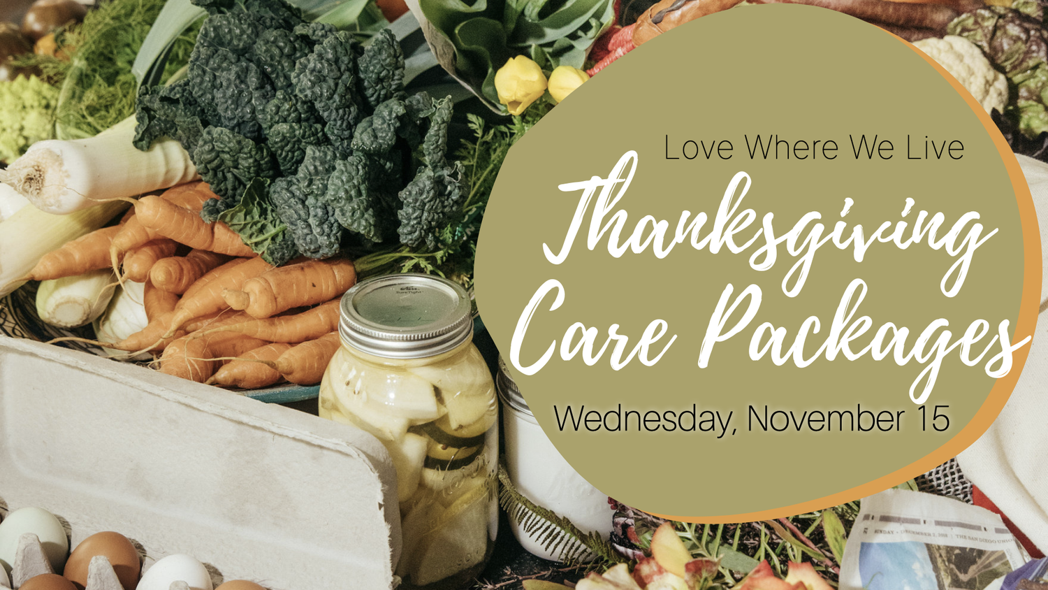 Thanksgiving Care Packages — Gateway Christian Fellowship