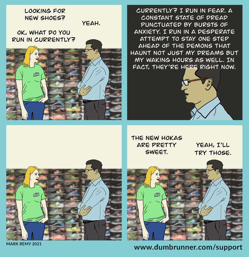 Dumb Runner Illustrated #14: 'Demons' — Mark Remy's DumbRunner.com