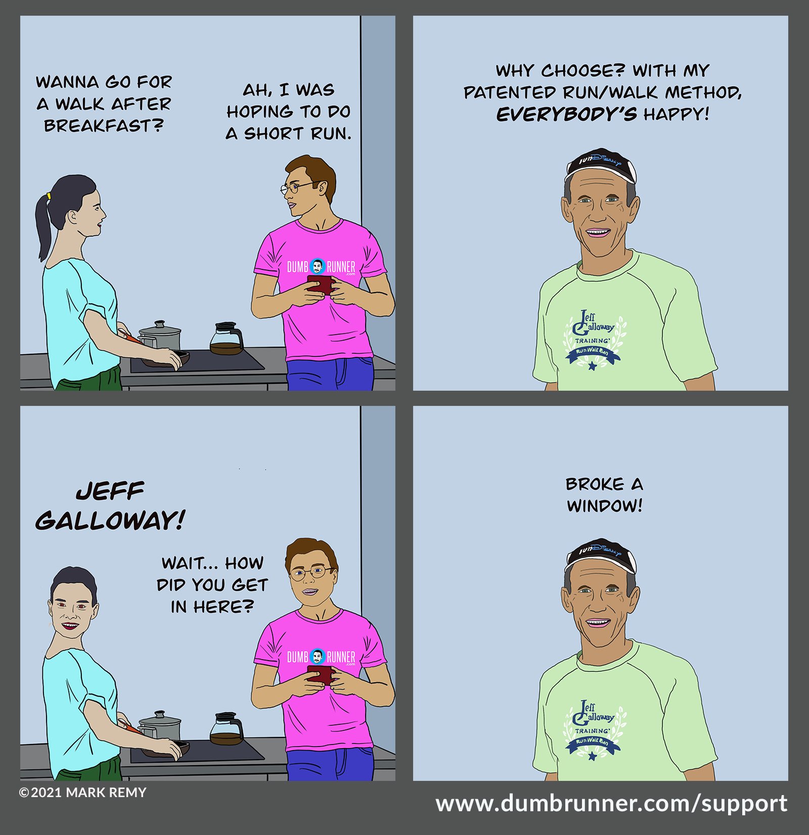 Dumb Runner Illustrated #29: Run/Walk — Mark Remy's DumbRunner.com