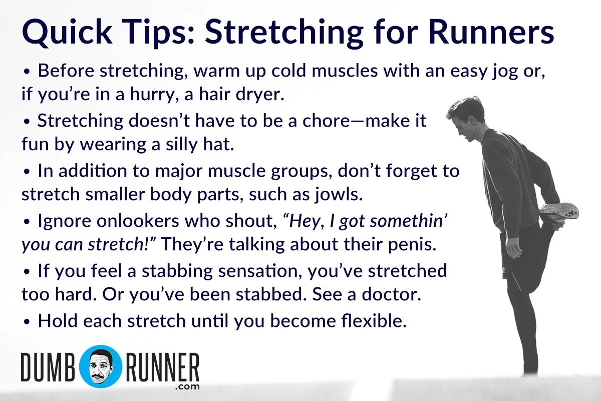 Quick Tips for Runners — Mark Remy's DumbRunner.com