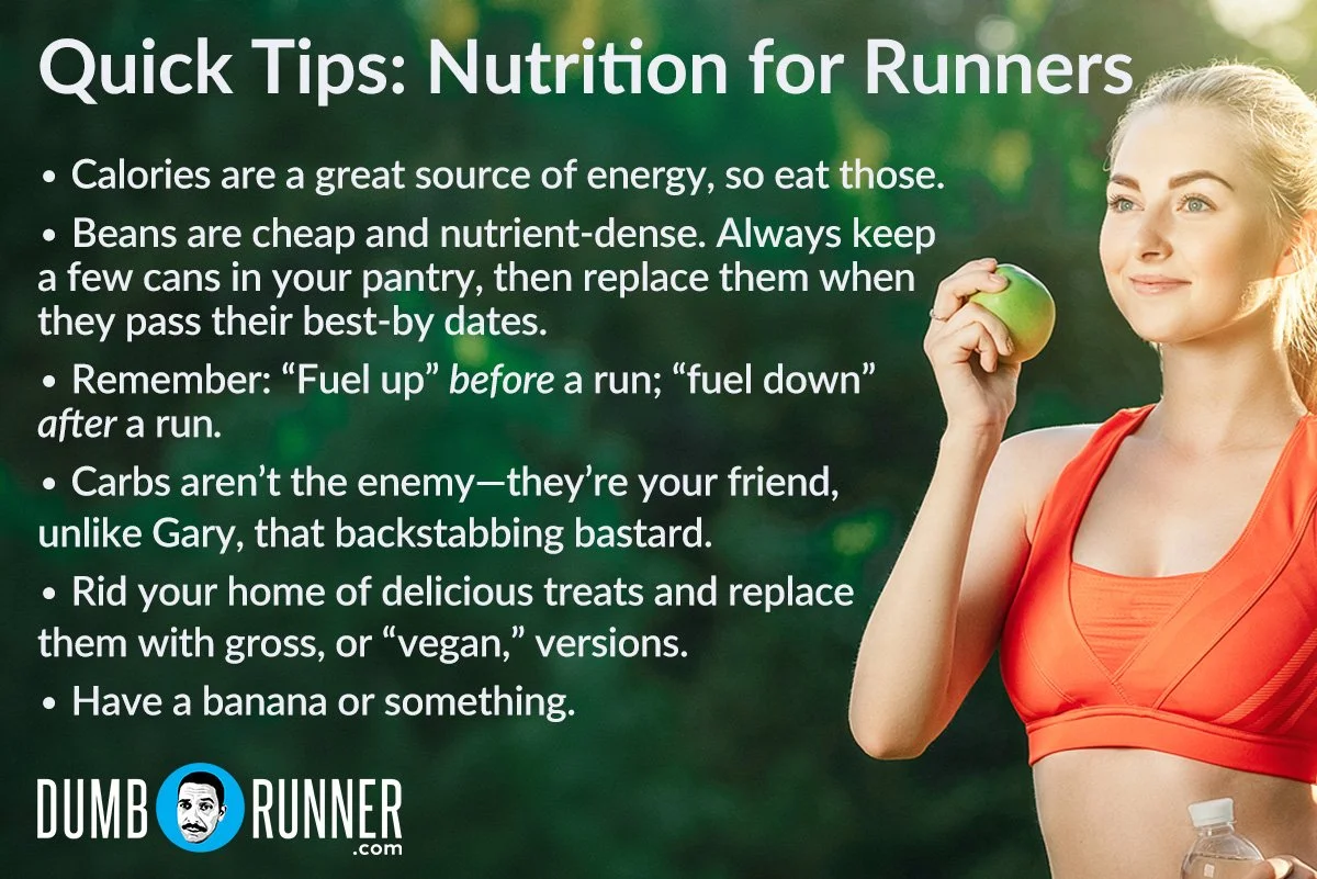 Quick Tips for Runners — Mark Remy's DumbRunner.com