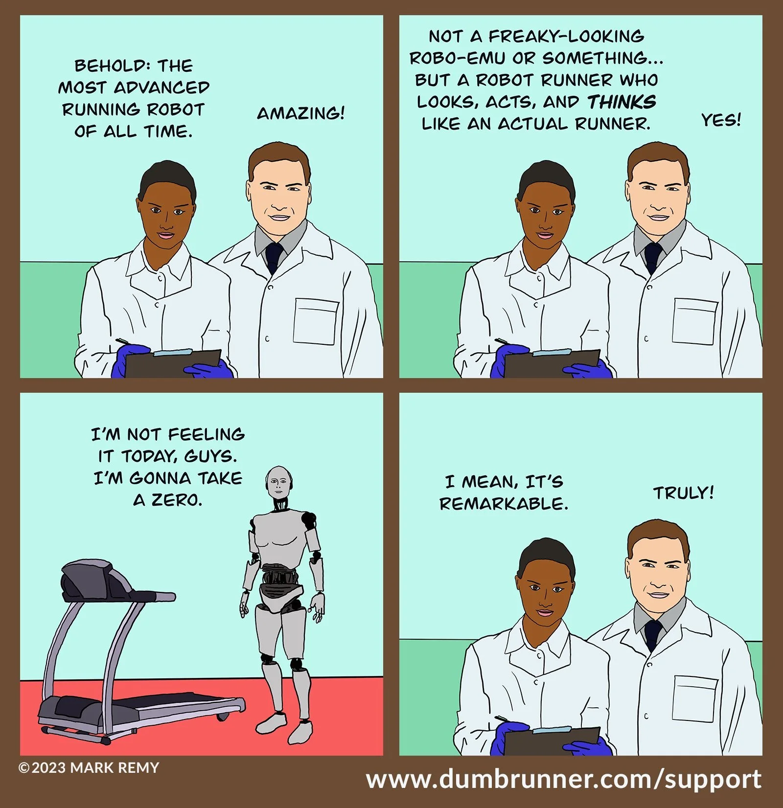 Comics for Runners — Mark Remy's DumbRunner.com