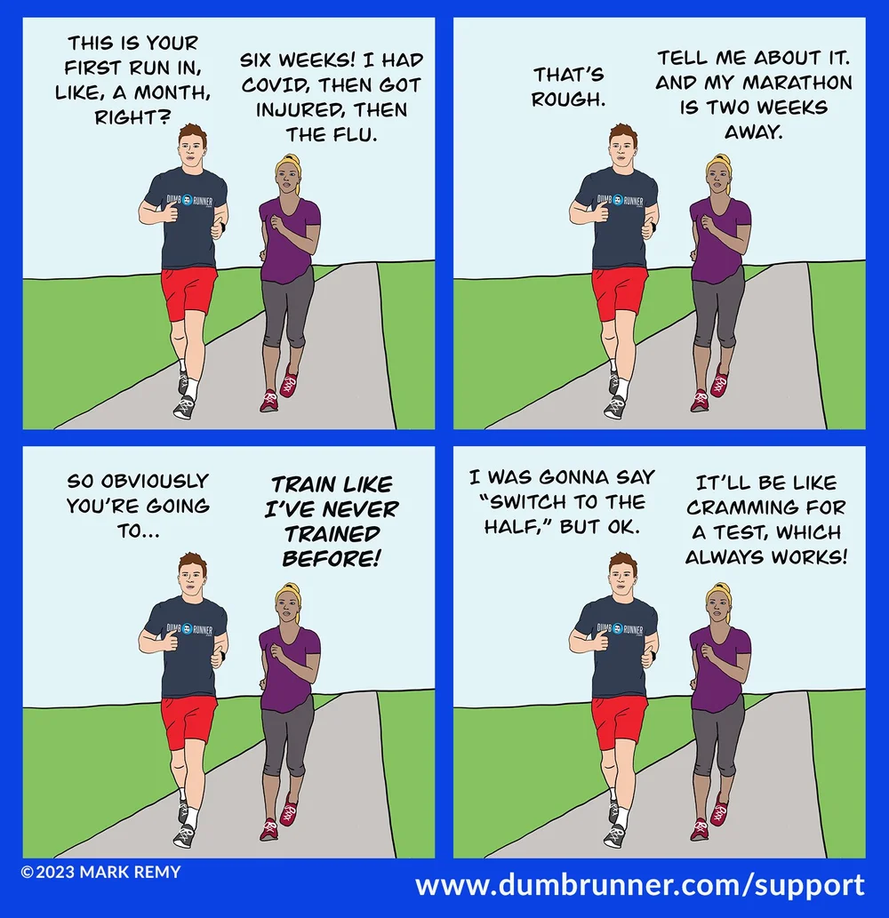 Comics for Runners — Mark Remy's DumbRunner.com
