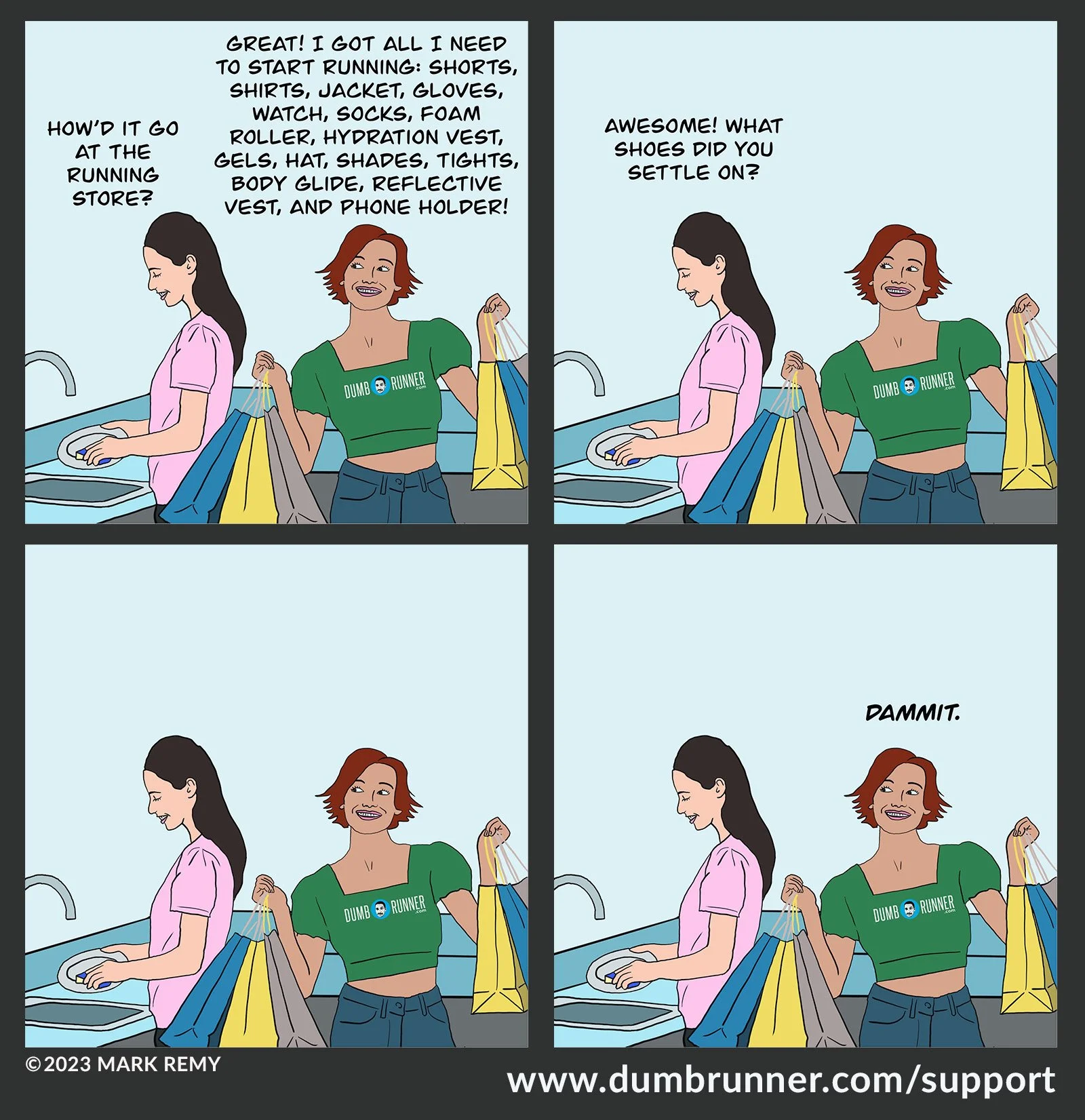 Comics for Runners — Mark Remy's DumbRunner.com