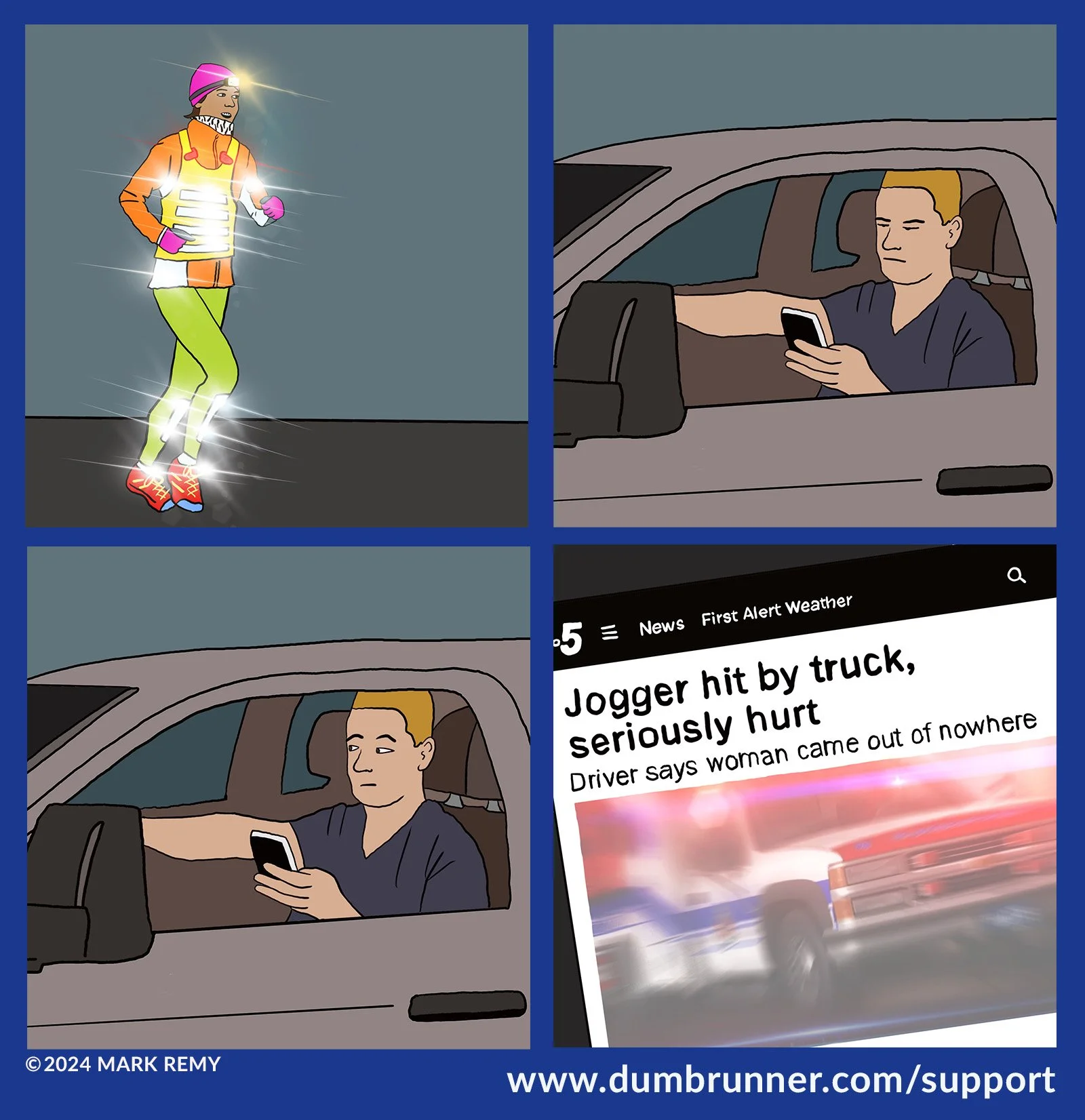 Comics for Runners — Mark Remy's DumbRunner.com