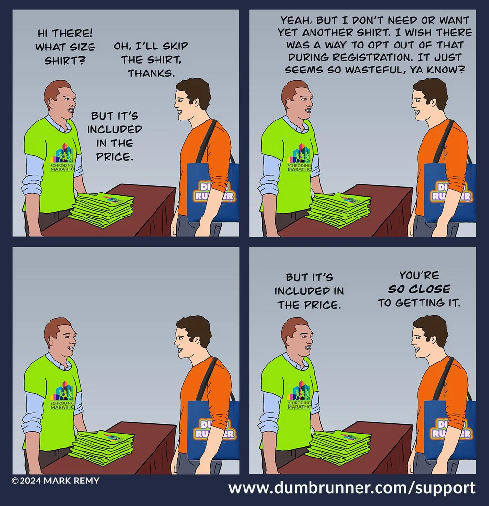 Comics for Runners — Mark Remy's DumbRunner.com