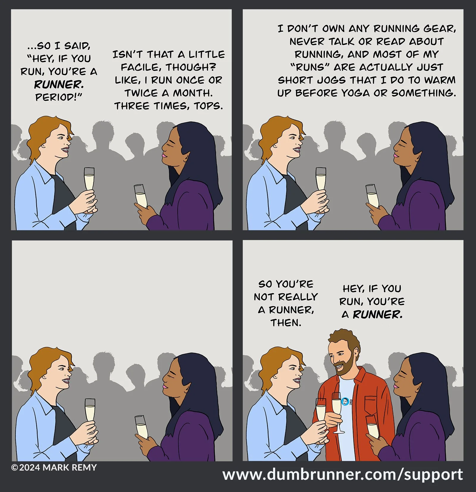 Comics for Runners — Mark Remy's DumbRunner.com