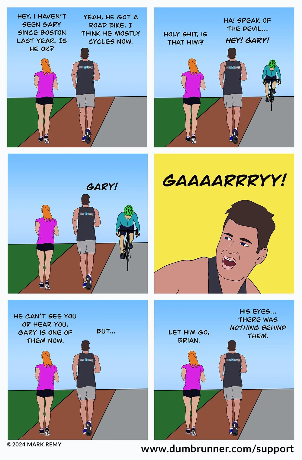 Comics for Runners — Mark Remy's DumbRunner.com