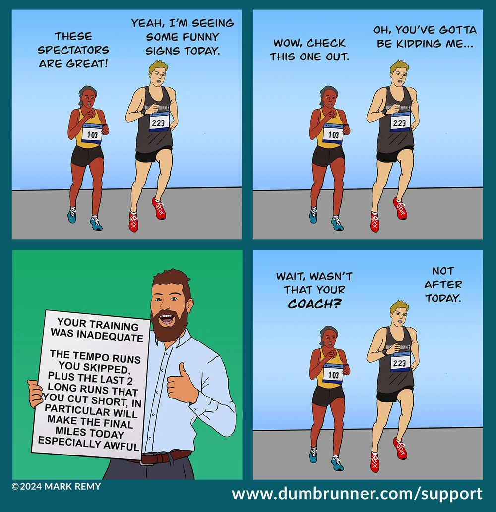 Comics for Runners — Mark Remy's DumbRunner.com
