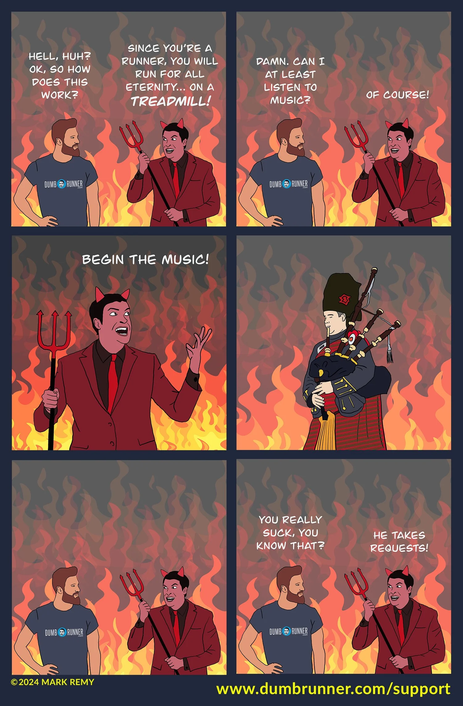 Comics for Runners — Mark Remy's DumbRunner.com