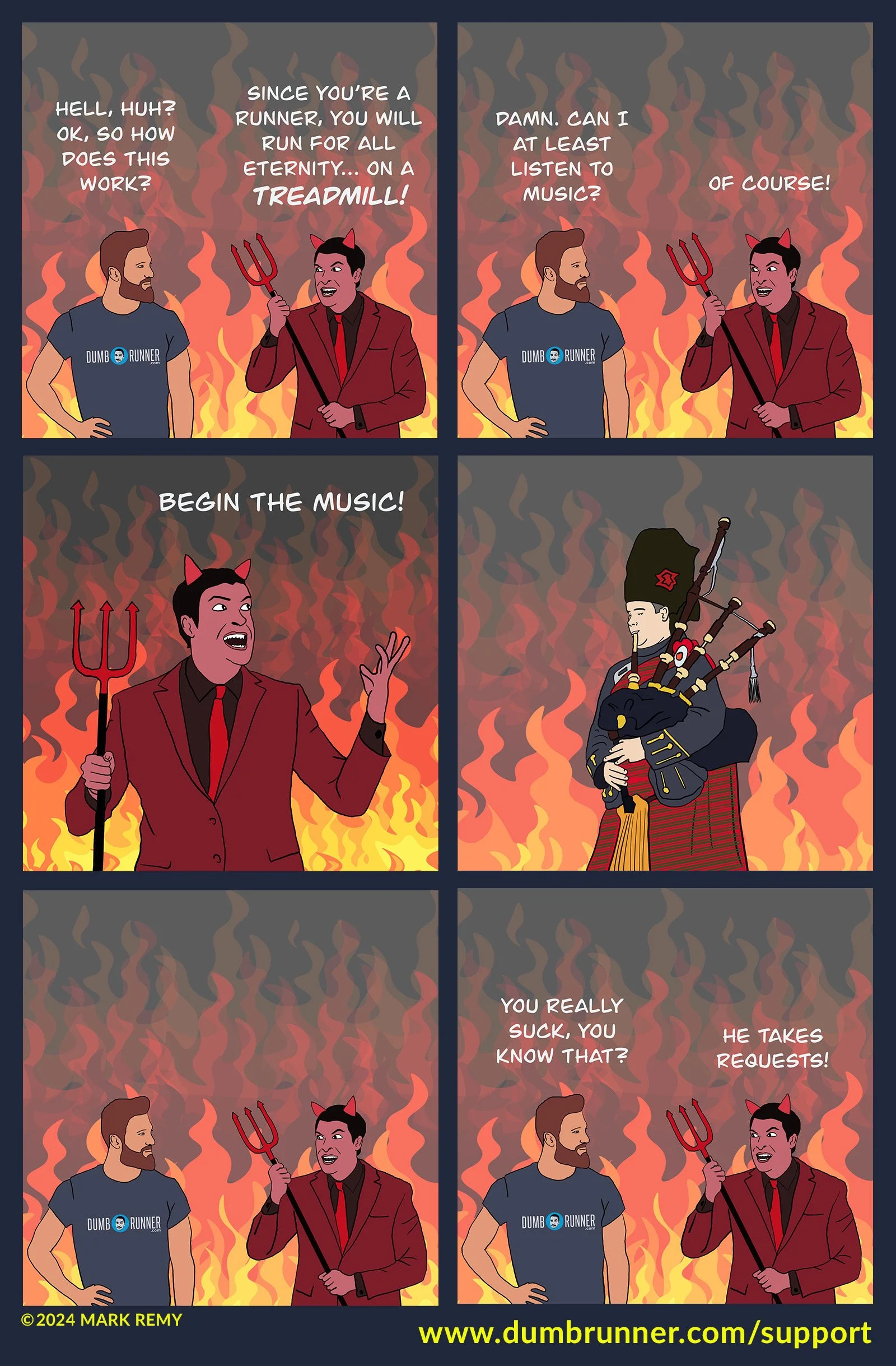 Comics for Runners — Mark Remy's DumbRunner.com