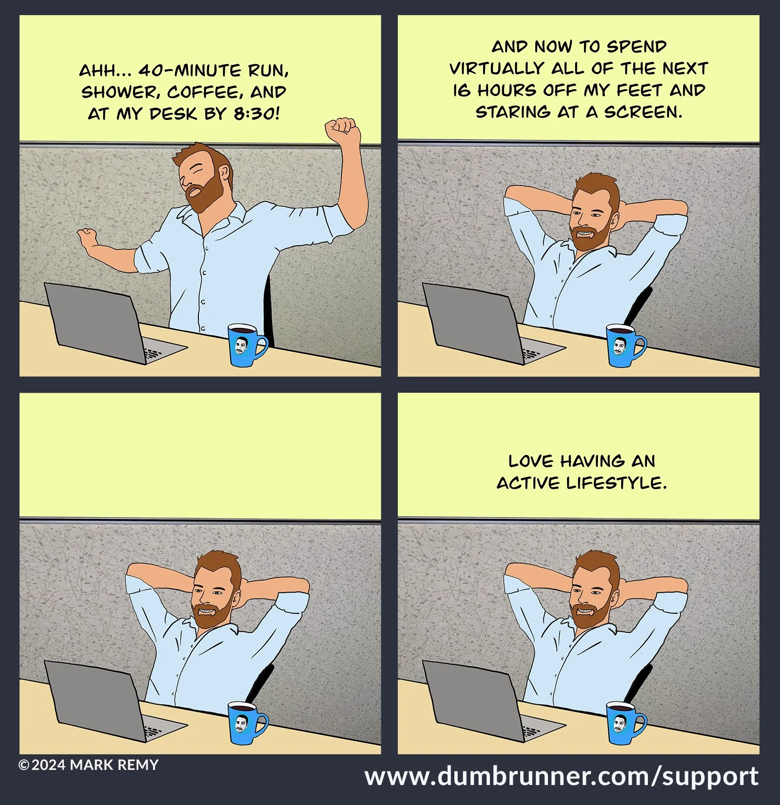 Comics for Runners — Mark Remy's DumbRunner.com