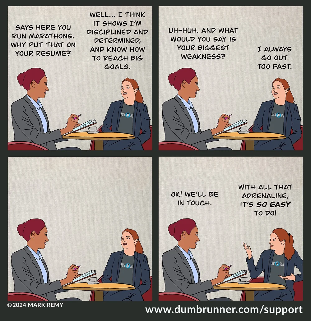 Comics for Runners — Mark Remy's DumbRunner.com