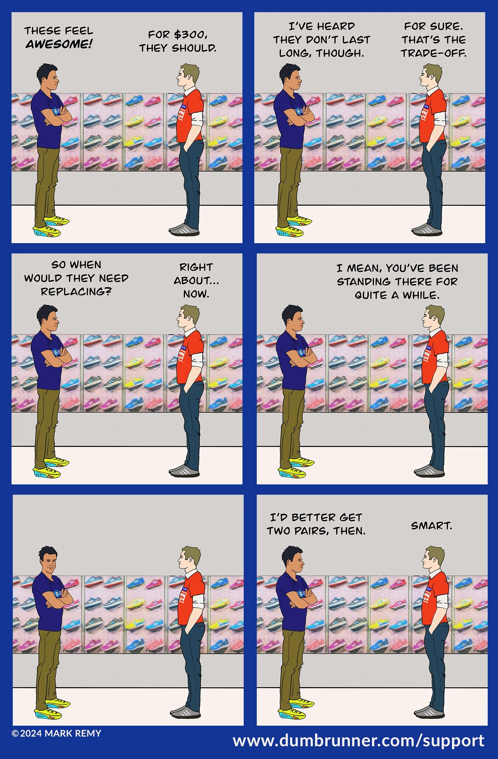 Comics for Runners — Mark Remy's DumbRunner.com