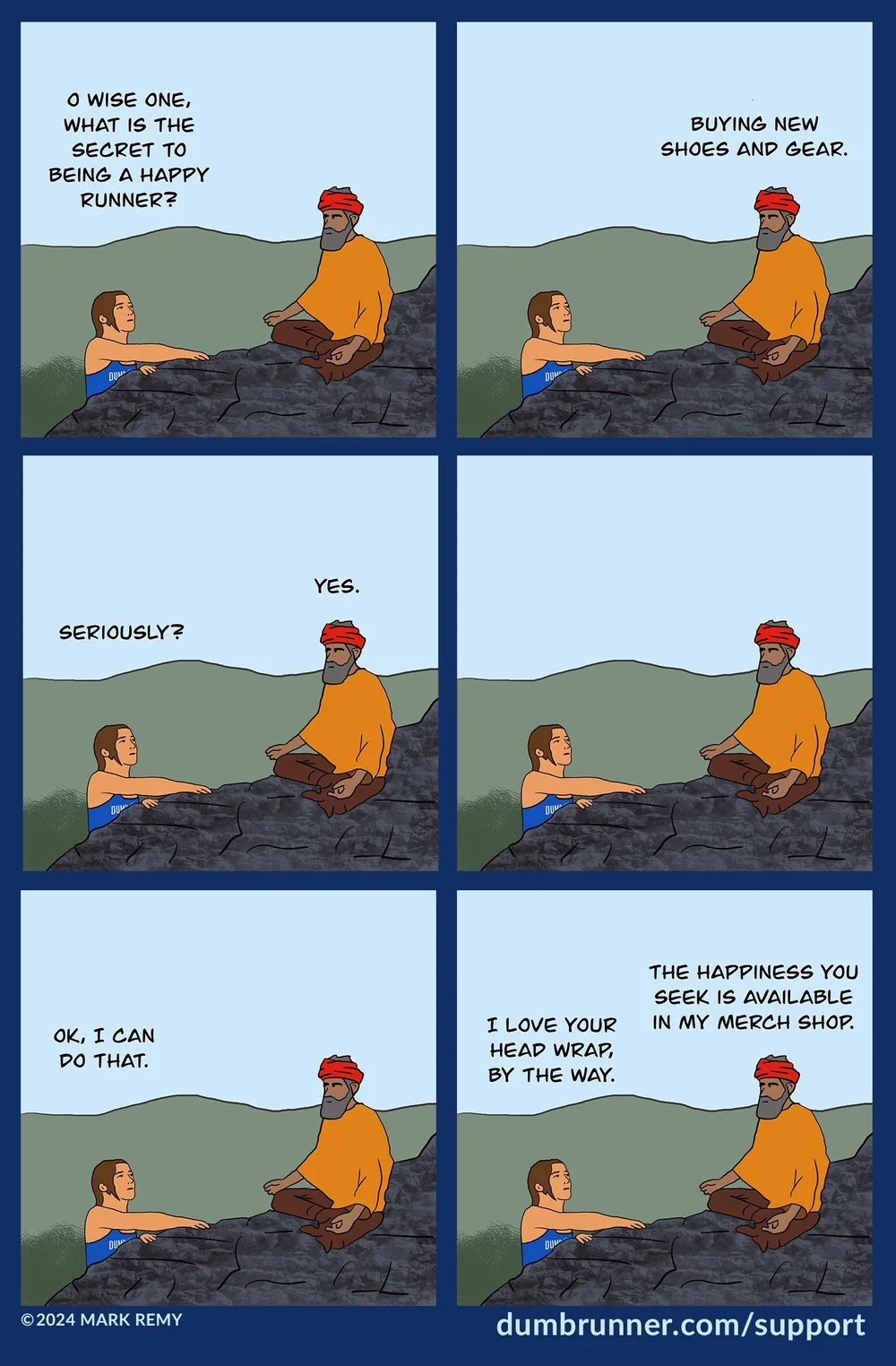 Comics for Runners — Mark Remy's DumbRunner.com