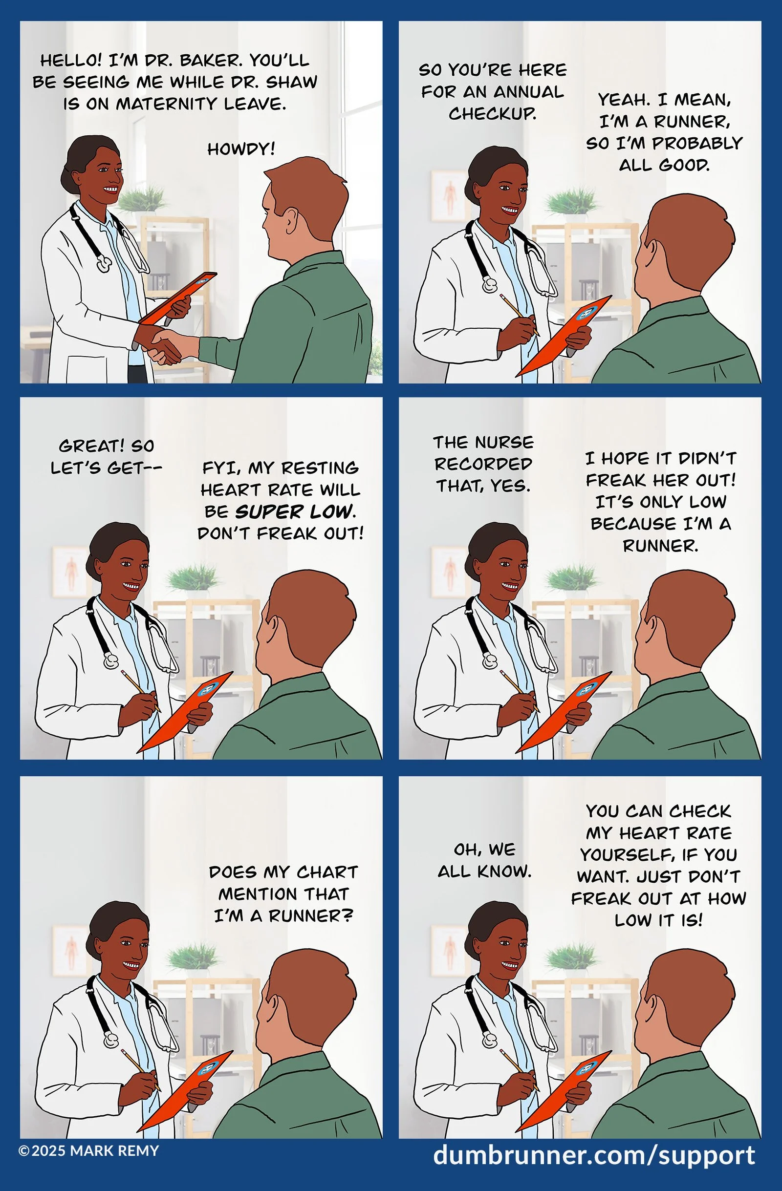 Comics for Runners — Mark Remy's DumbRunner.com