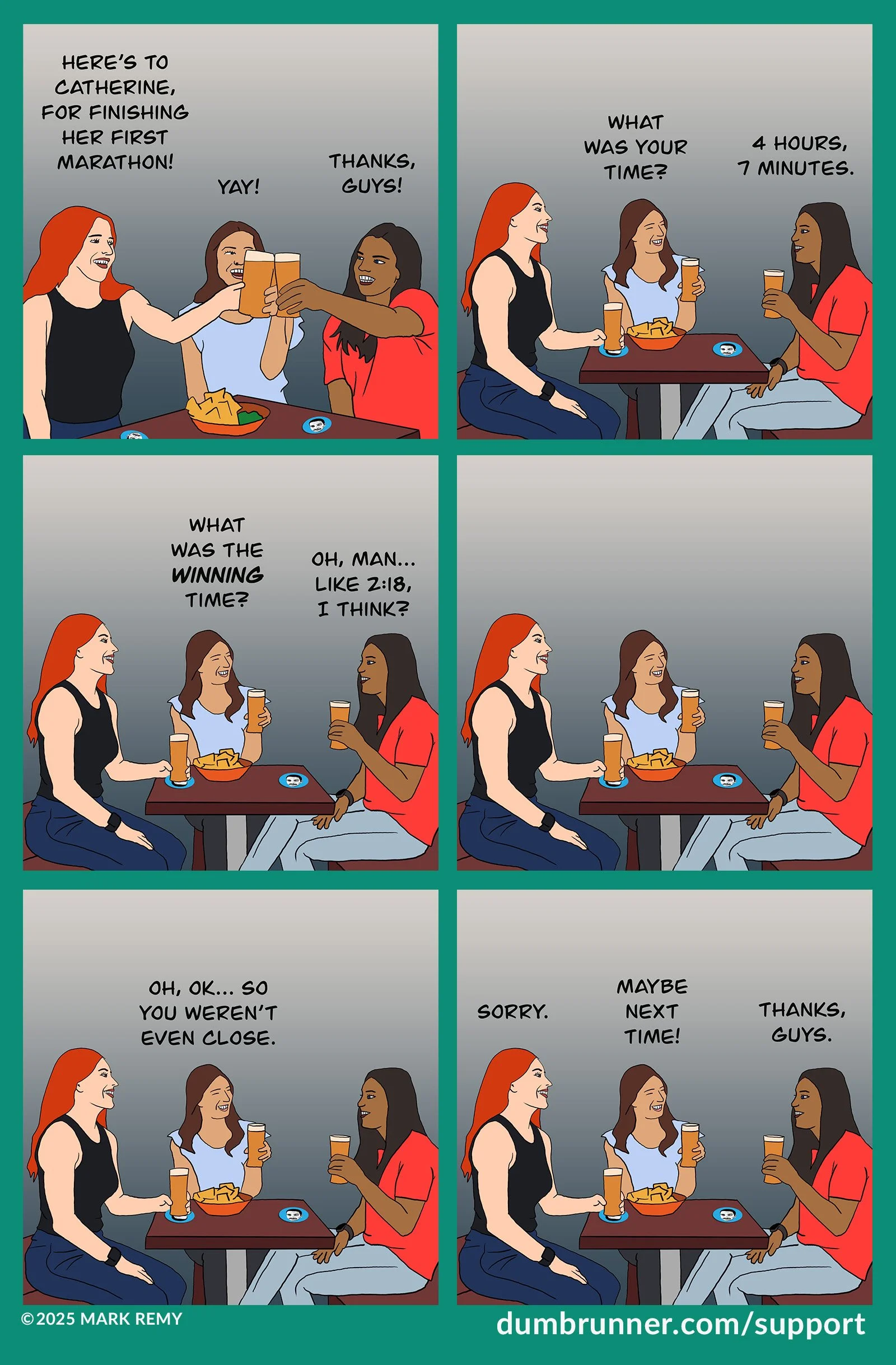 Comics for Runners — Mark Remy's DumbRunner.com