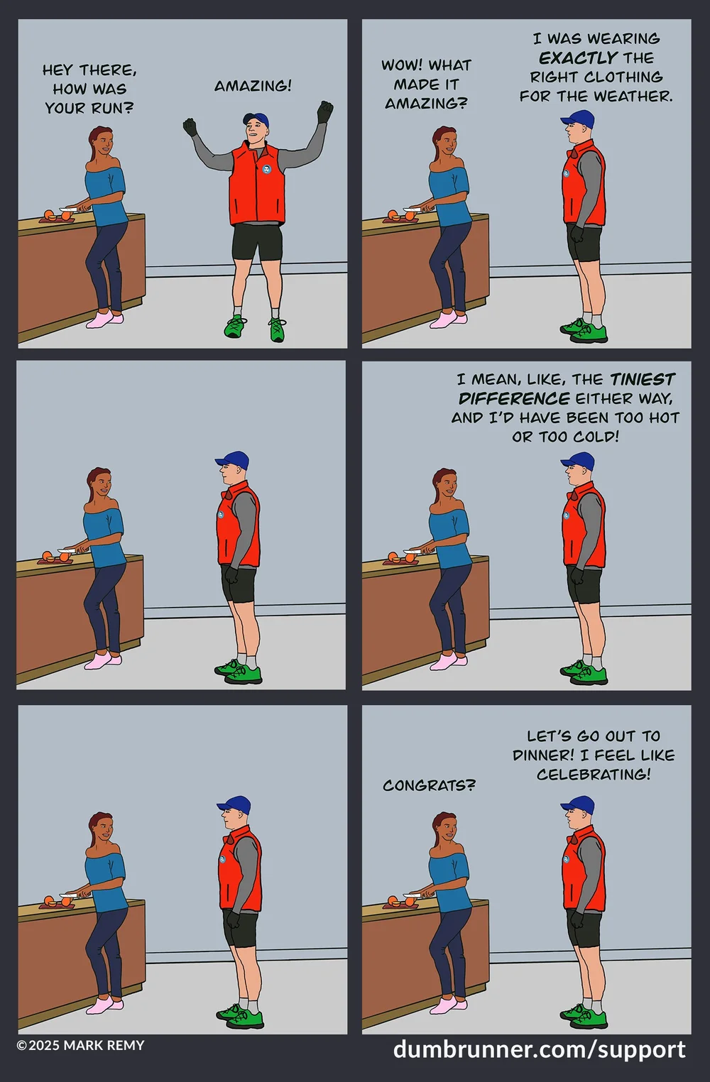 Comics for Runners — Mark Remy's DumbRunner.com