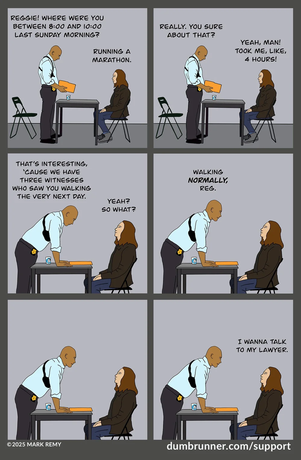 Comics for Runners — Mark Remy's DumbRunner.com