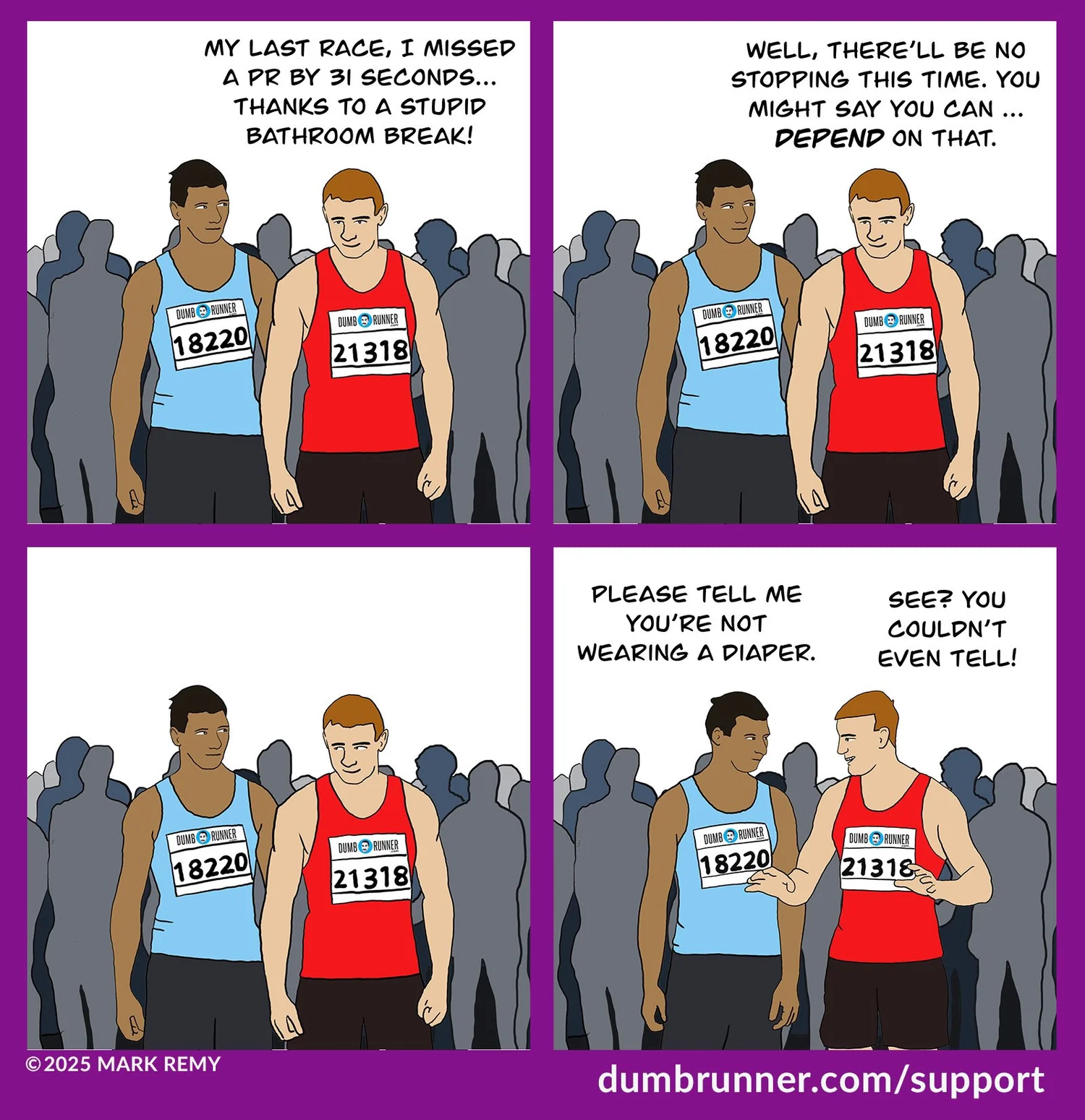 Comics for Runners — Mark Remy's DumbRunner.com