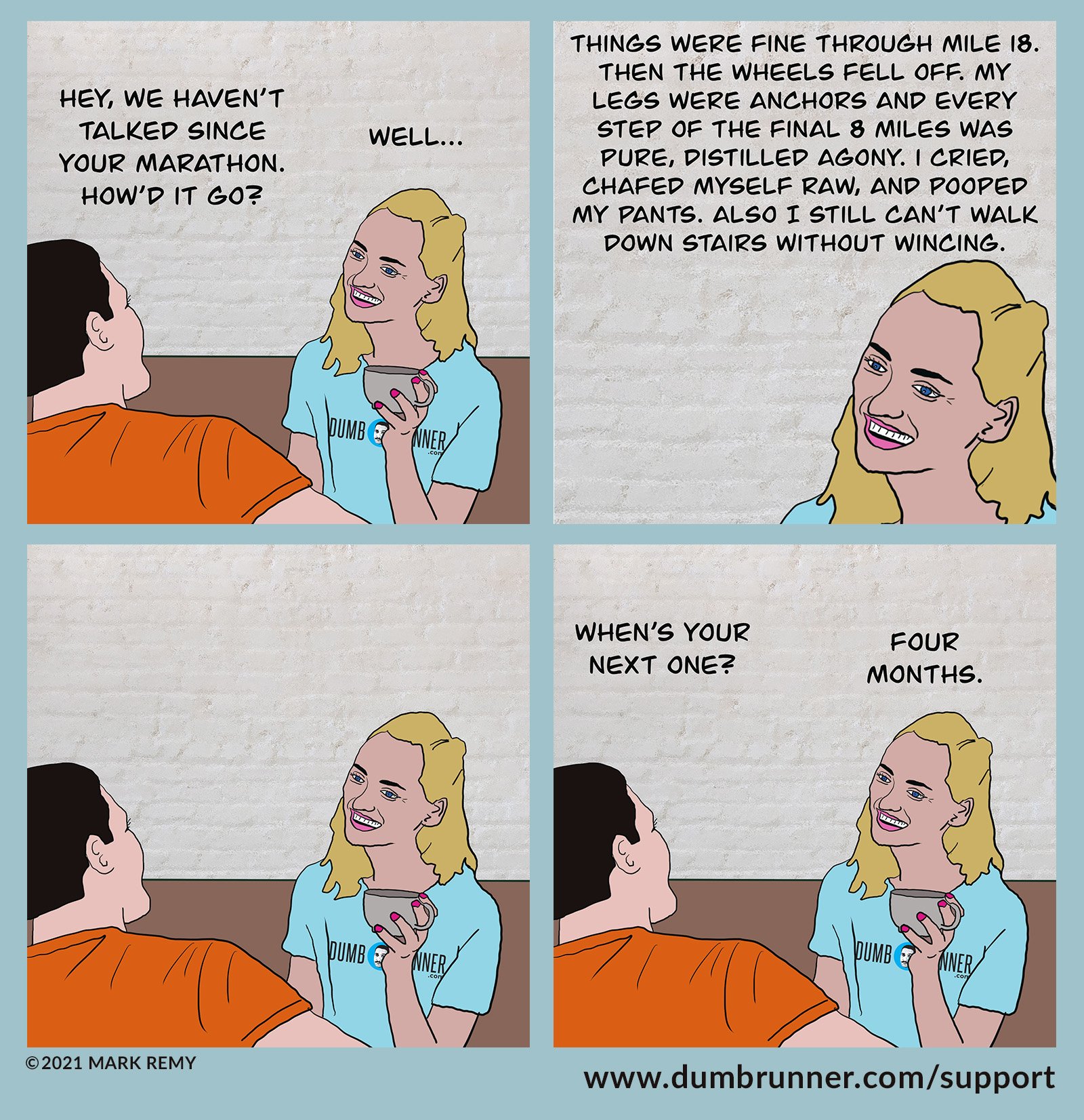 Dumb Runner Illustrated #31: Next — Mark Remy's DumbRunner.com