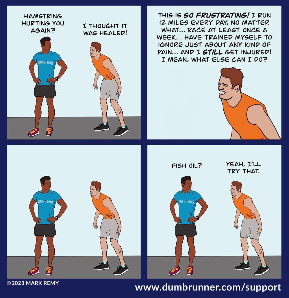 Dumb Runner Illustrated #79: 'Fish' — Mark Remy's DumbRunner.com