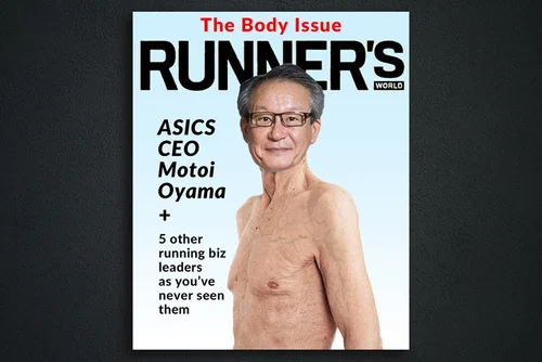 ASICS CEO Motoi Oyama Bares All in Runner's World 'Body Issue' — Mark ...