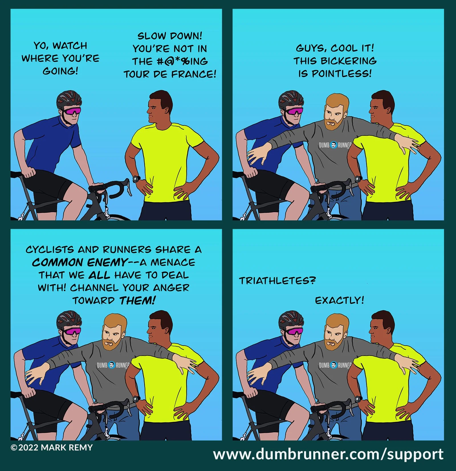 Dumb Runner Illustrated #50: 'Menace' — Mark Remy's DumbRunner.com