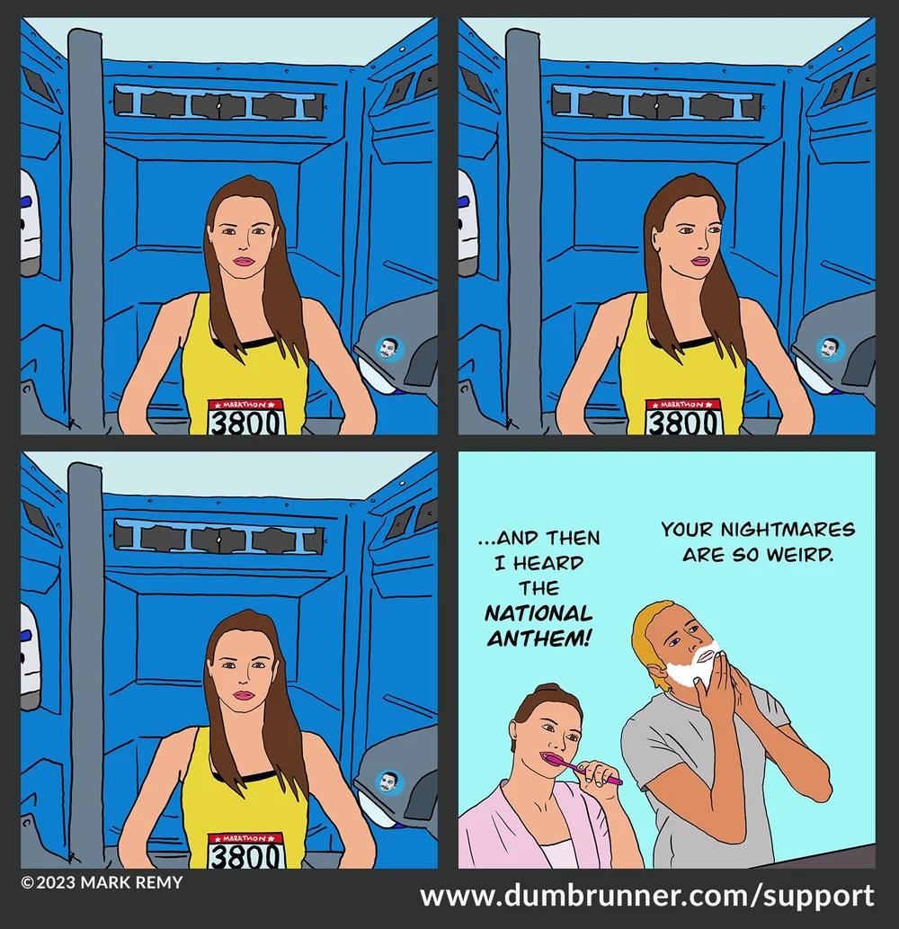 Dumb Runner Illustrated #75: 'Anthem' — Mark Remy's DumbRunner.com