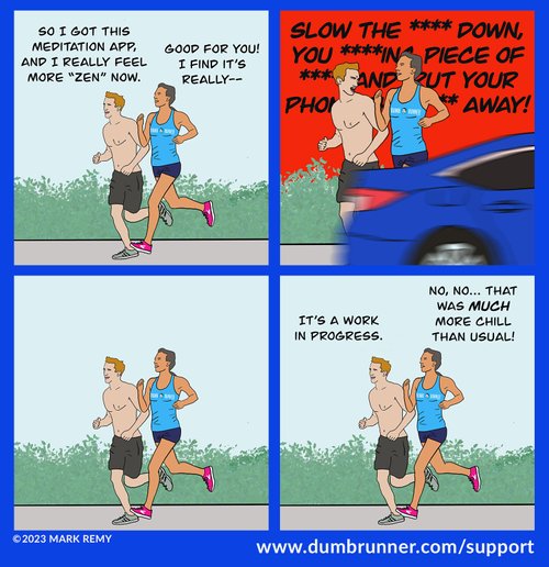 Dumb Runner Illustrated #88: 'Chill' — Mark Remy's DumbRunner.com
