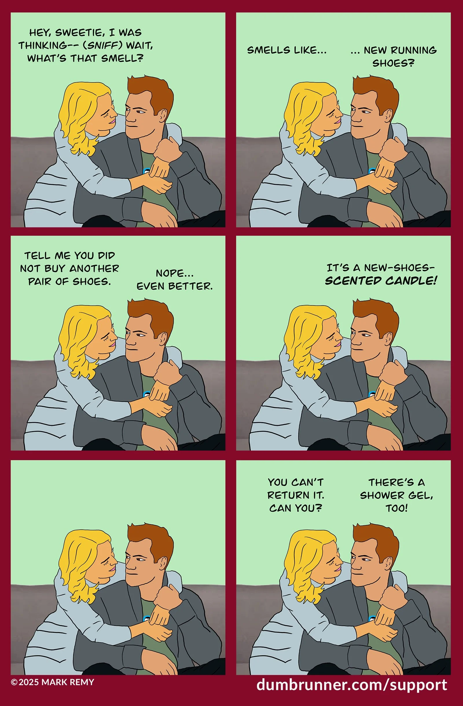 Dumb Runner Illustrated #138: 'Scent' — Mark Remy's DumbRunner.com