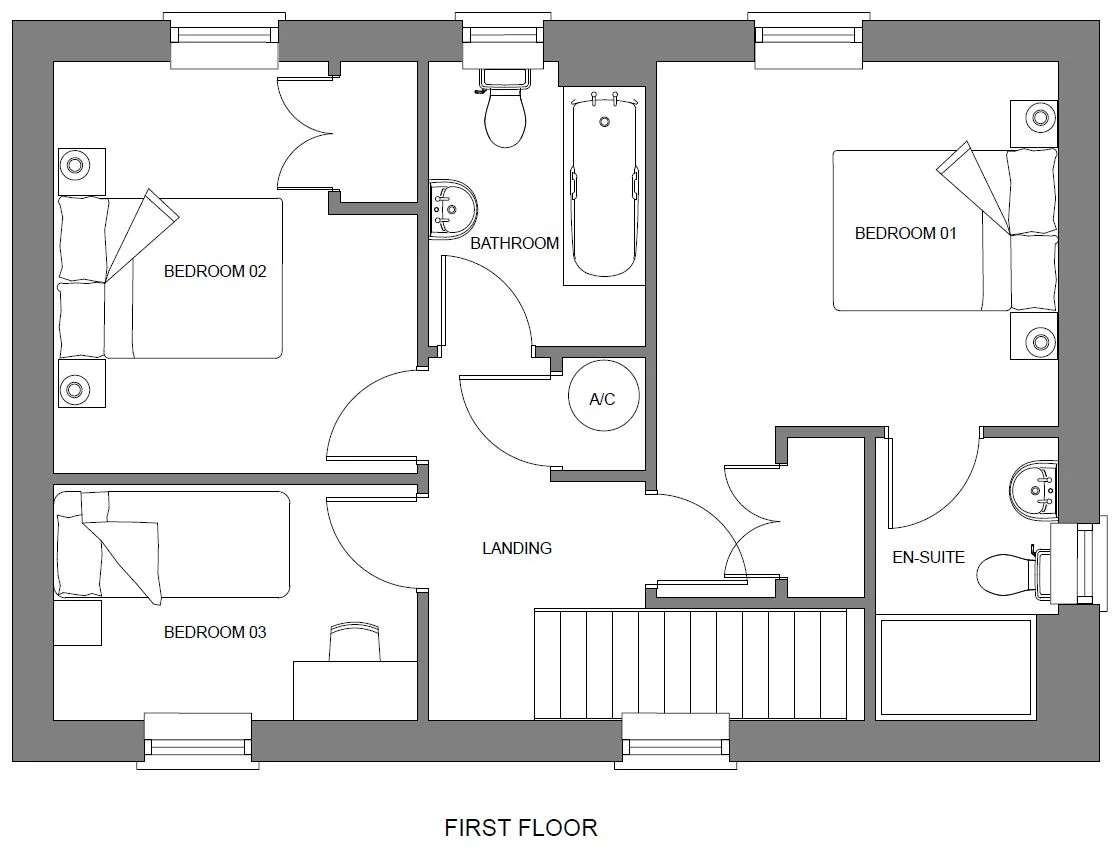 Field of Vision — 2D Site & Floor Plans